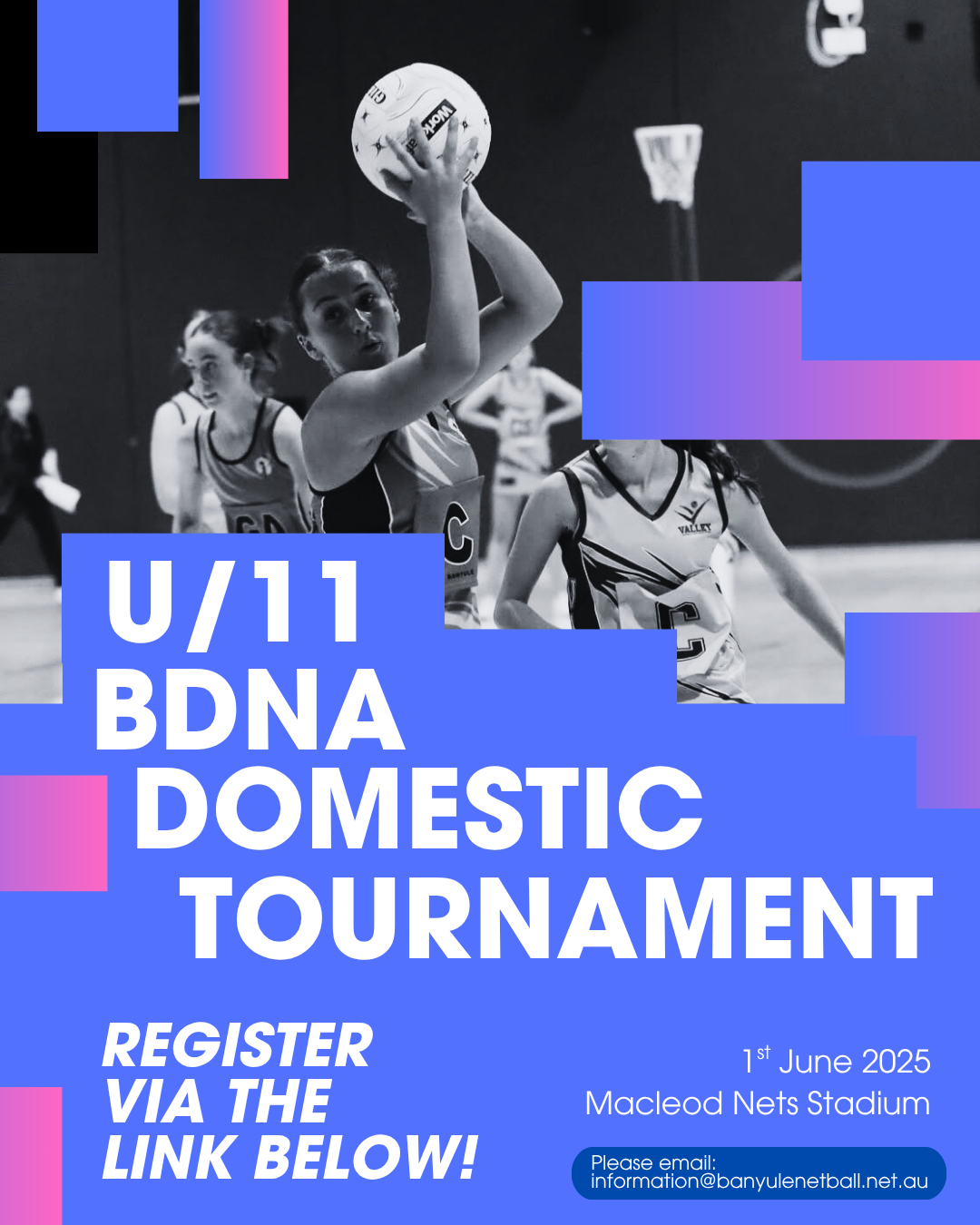 Tournaments — Banyule District and Netball Association