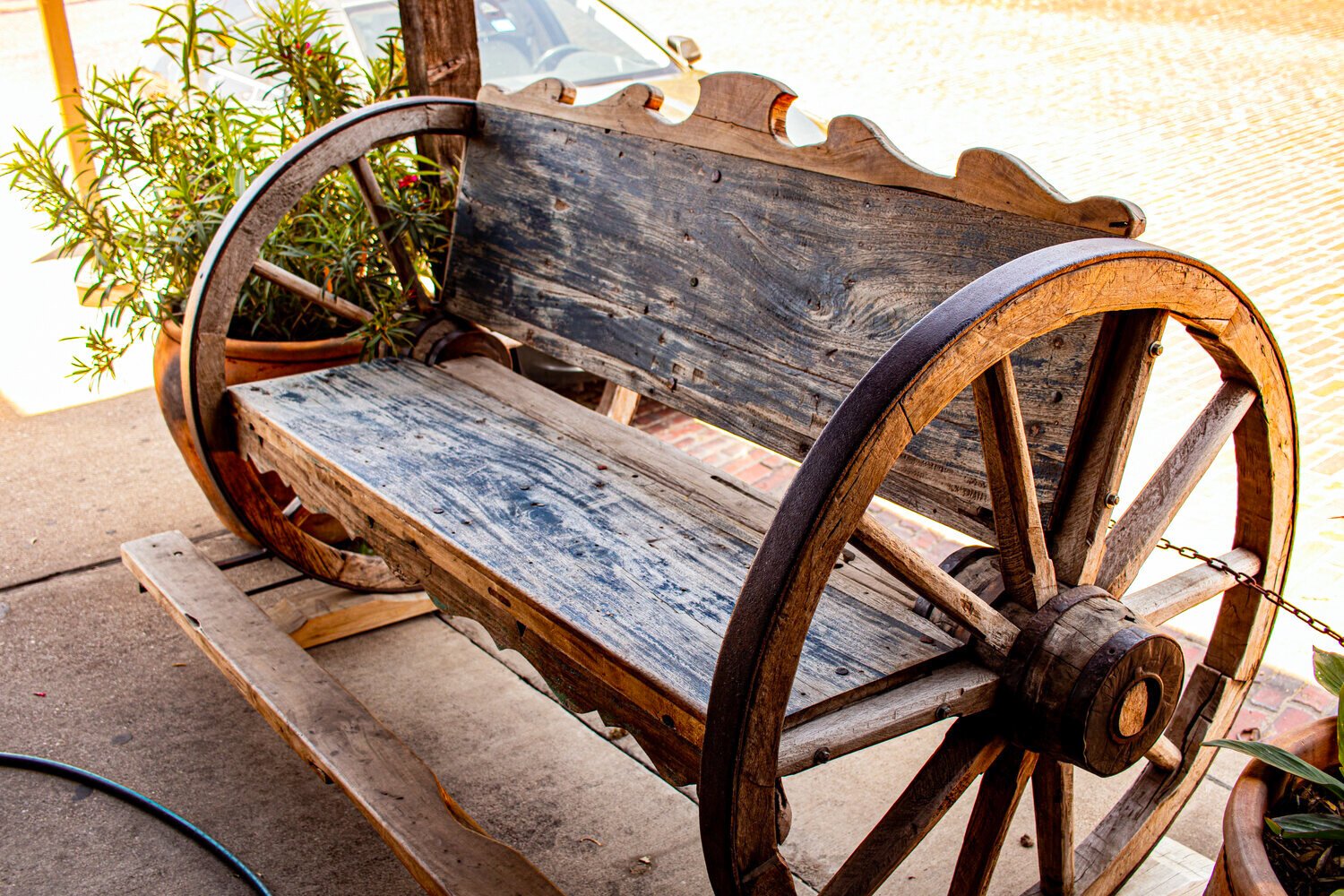 Old Wagon Wheel