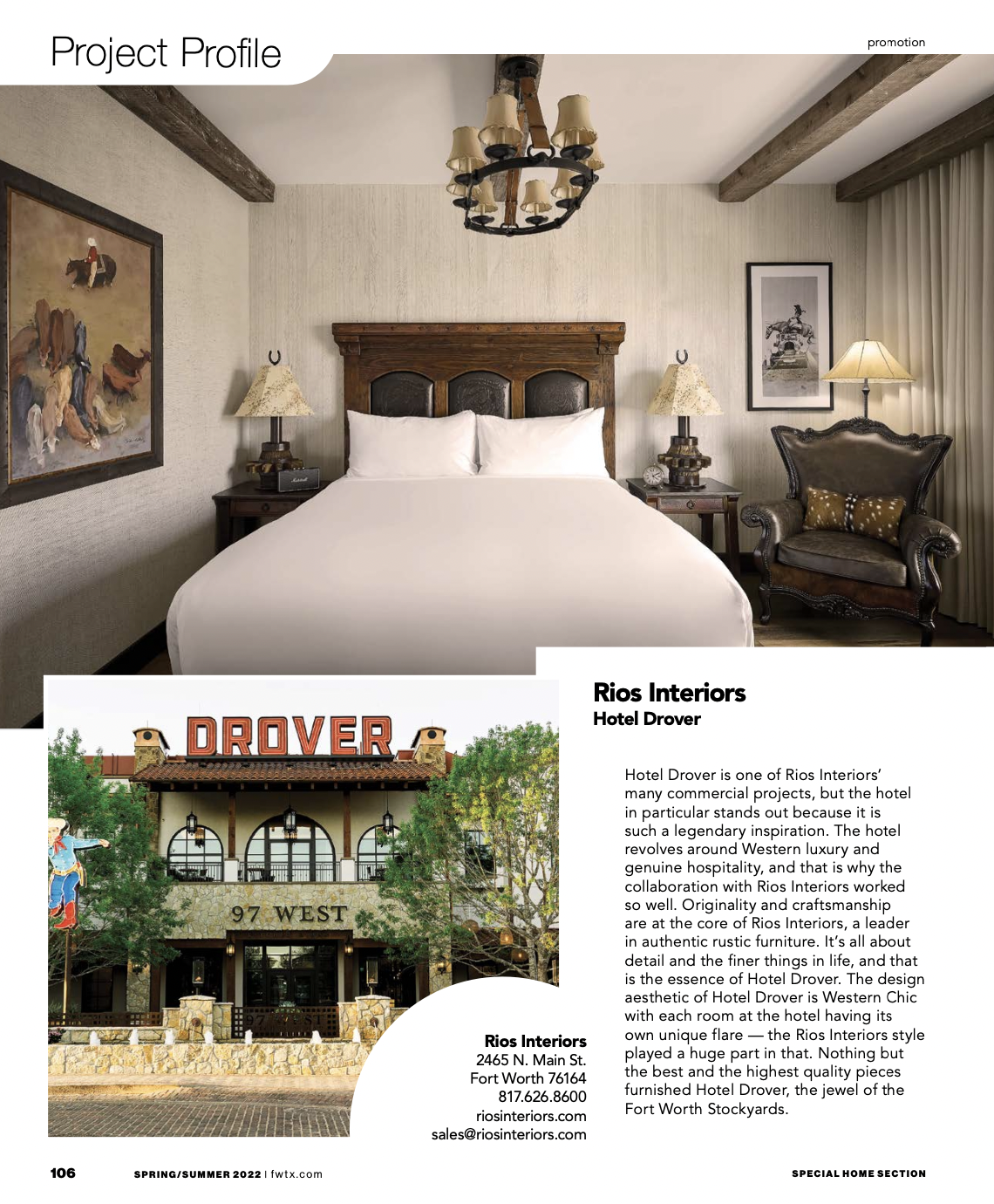 Custom Work — Rios Interiors