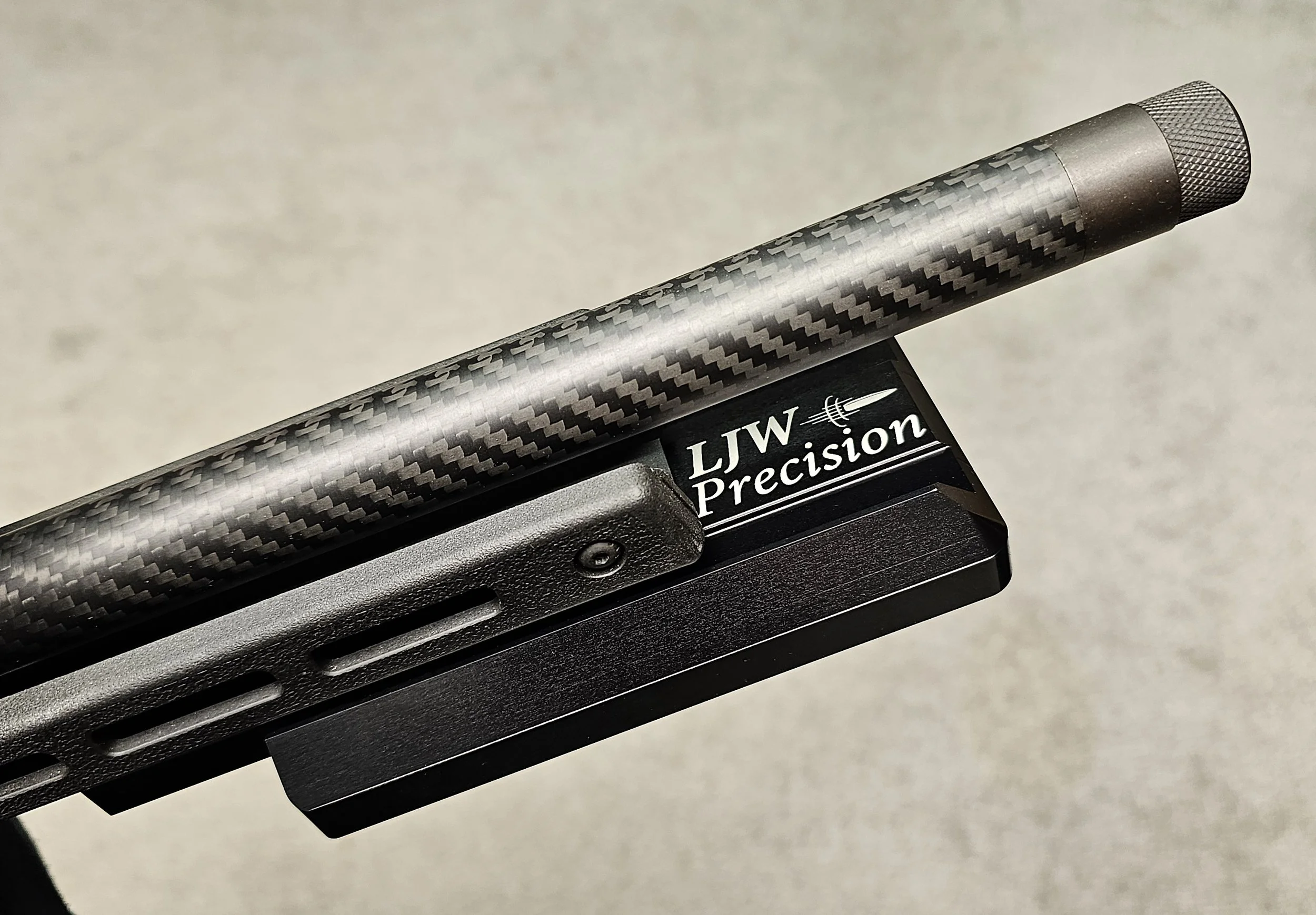 M-LOK Black Anodized Precision Front Bag Rider — LJW Precision