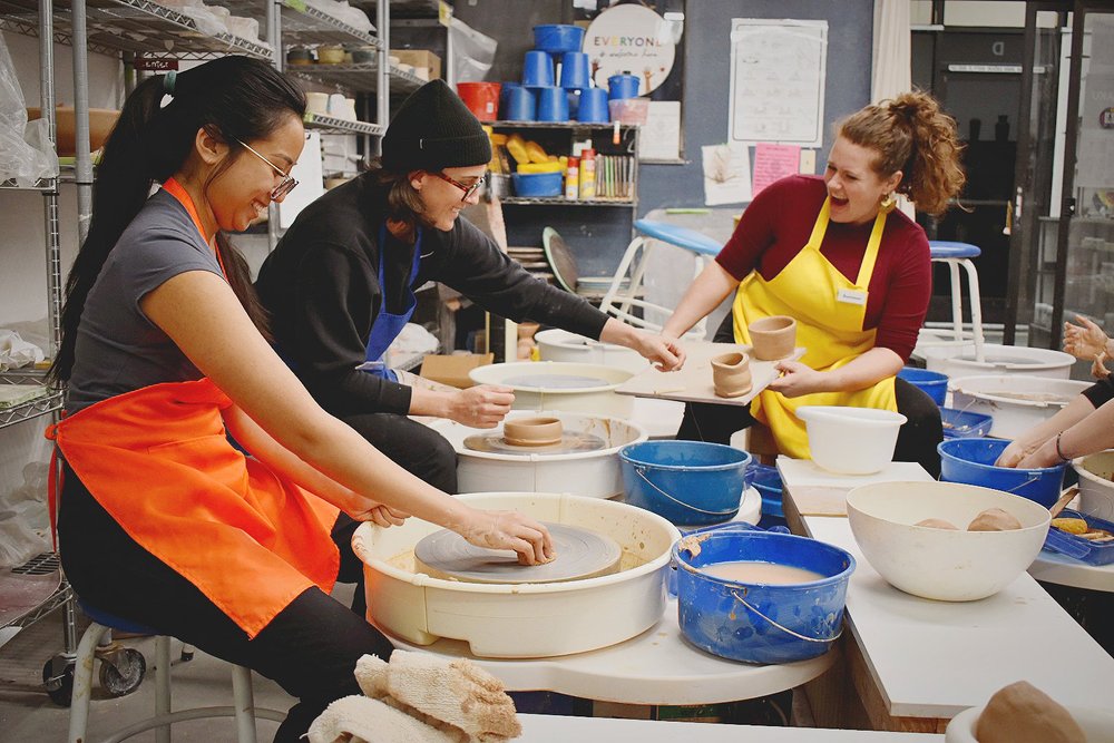 Beginning Pottery Wheel Class — Get Centered Clay & Art Studio