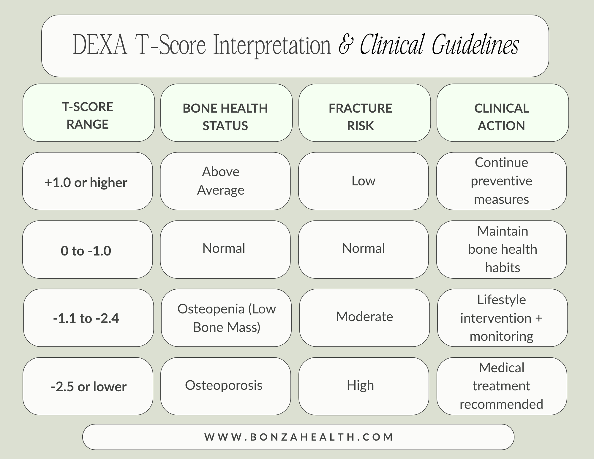 Bone Health in Perimenopause: Get a DEXA Scan Early — bonza health