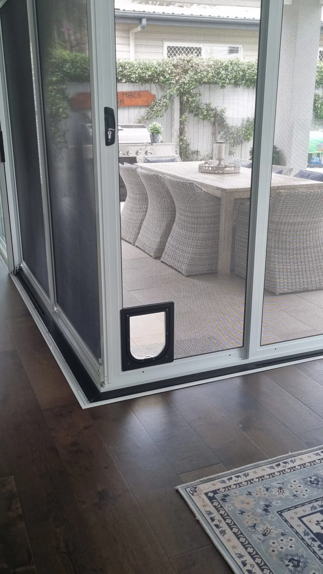 Pet Access Doors for Security Doors and Screen's — KG Security Doors ...