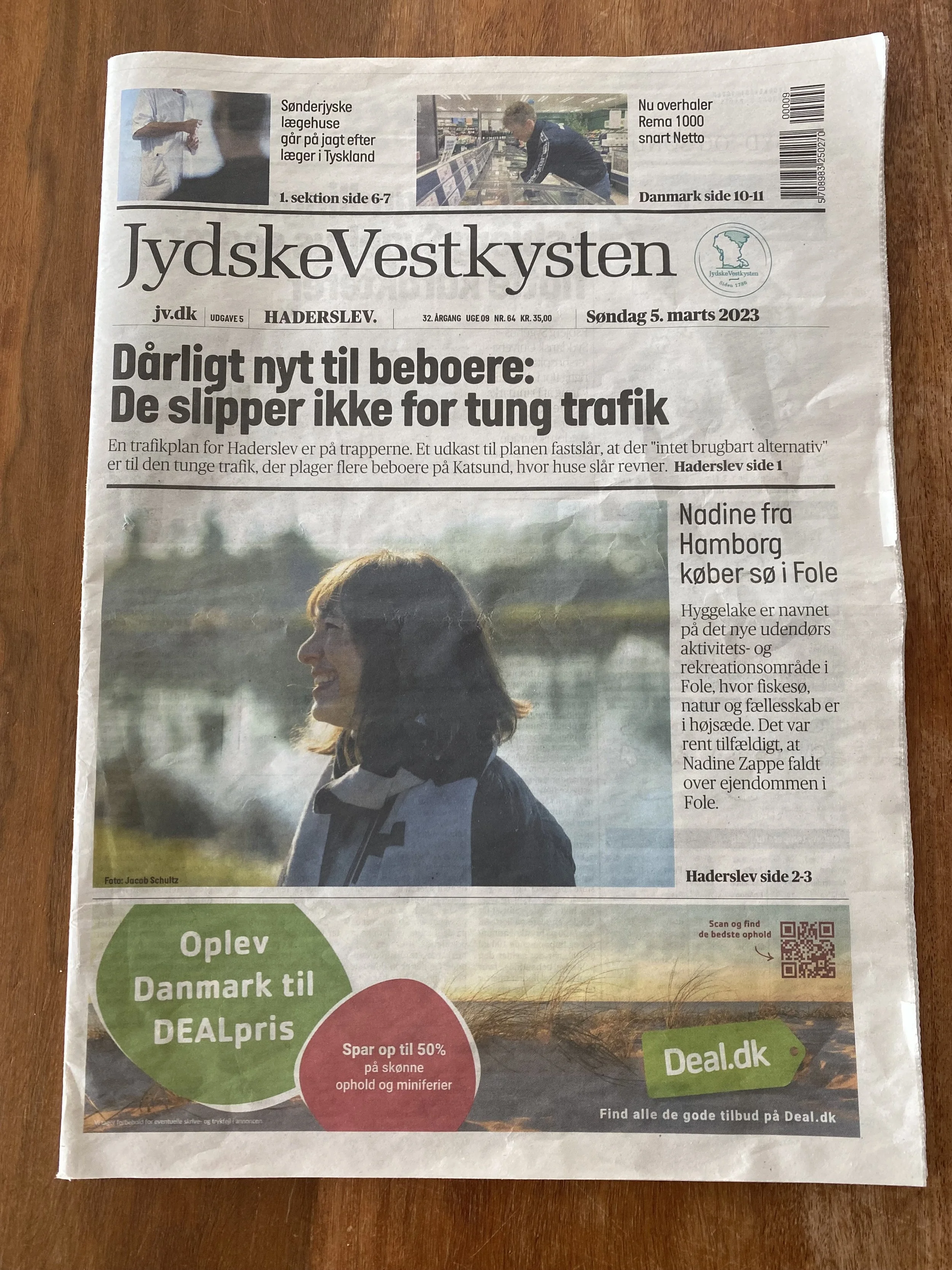 Sælger satte ejendom til salg, så det så ud som om, den lå i Hamborg: Nu ejer Nadine og familien ...