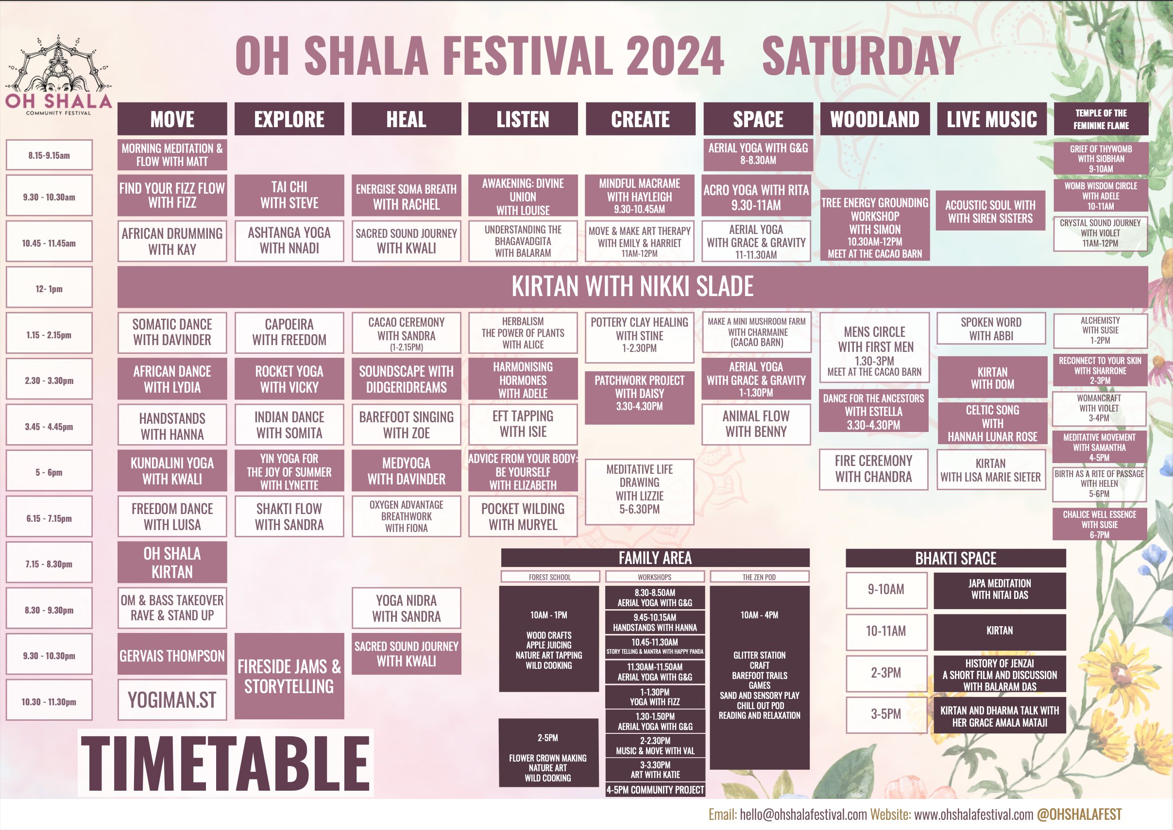 Gallery 3 — Oh Shala Festival