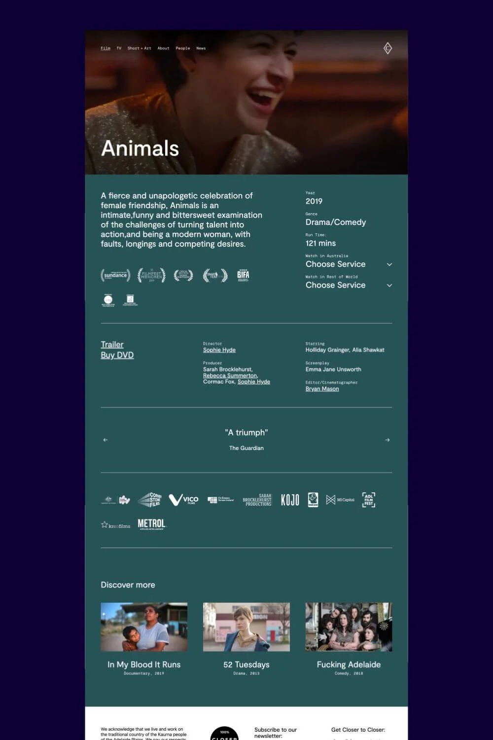 8 Film Production Company Websites to Inspire You — Tempixel Design