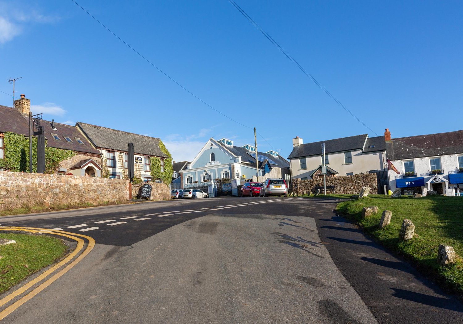 Llangennith village and the Gower peninsula — Llangennith Parish Hall