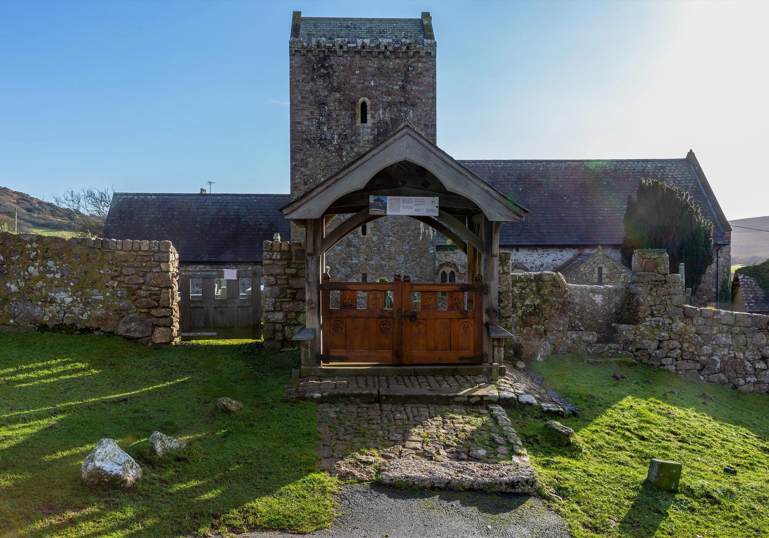 Llangennith village and the Gower peninsula — Llangennith Parish Hall