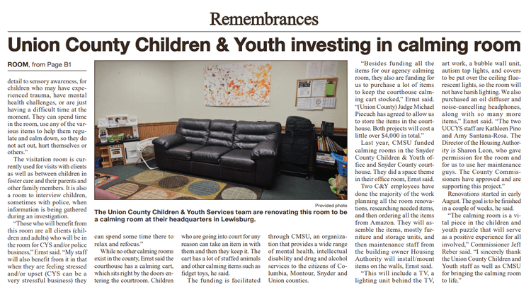 CMSU Behavioral Health & Developmental Services / Call 570.275.4962