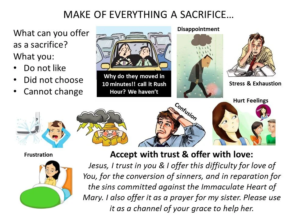 What Does It Mean to "Offer It Up?" — Catholic Event Planning