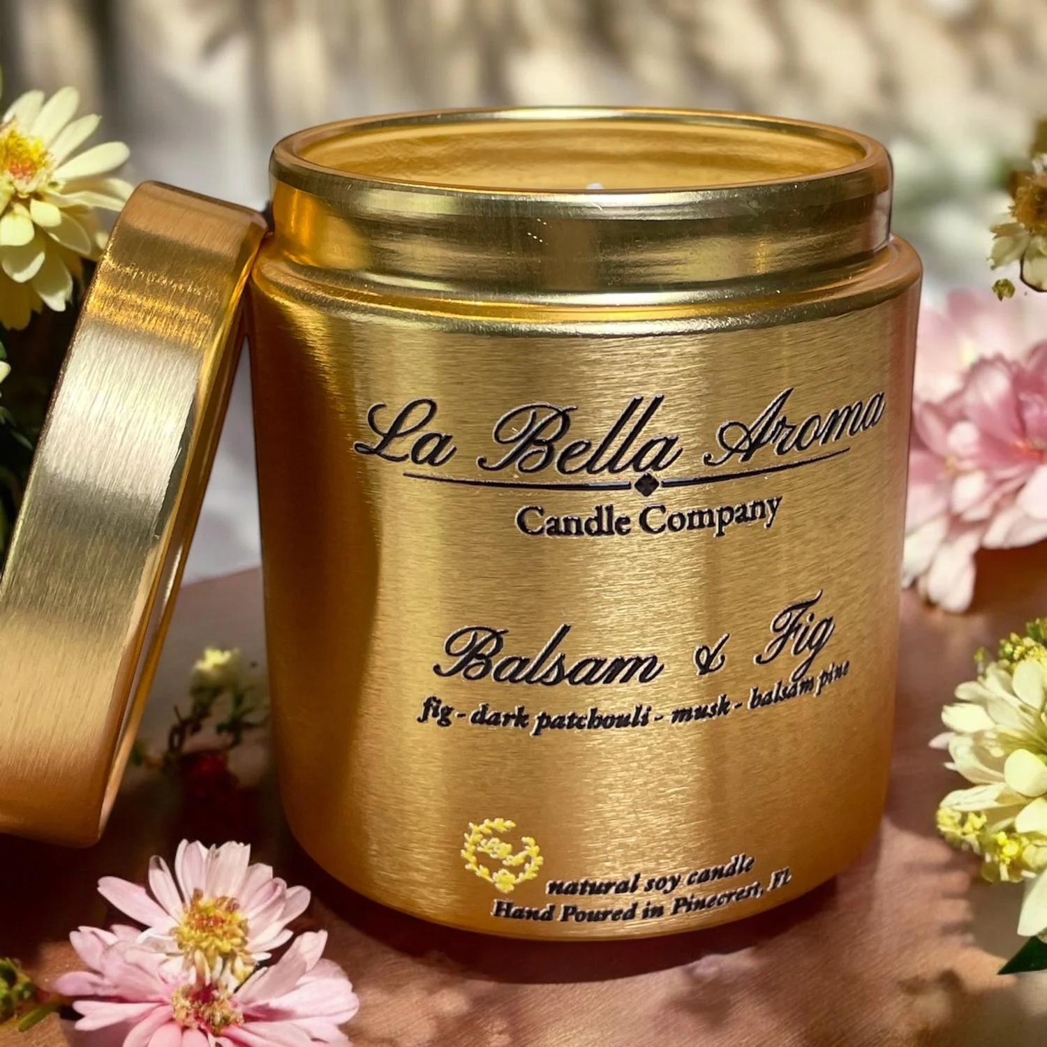 La Bella Aroma Candle Co. Candle Co. Handcrafted Scented Soy Wax ...