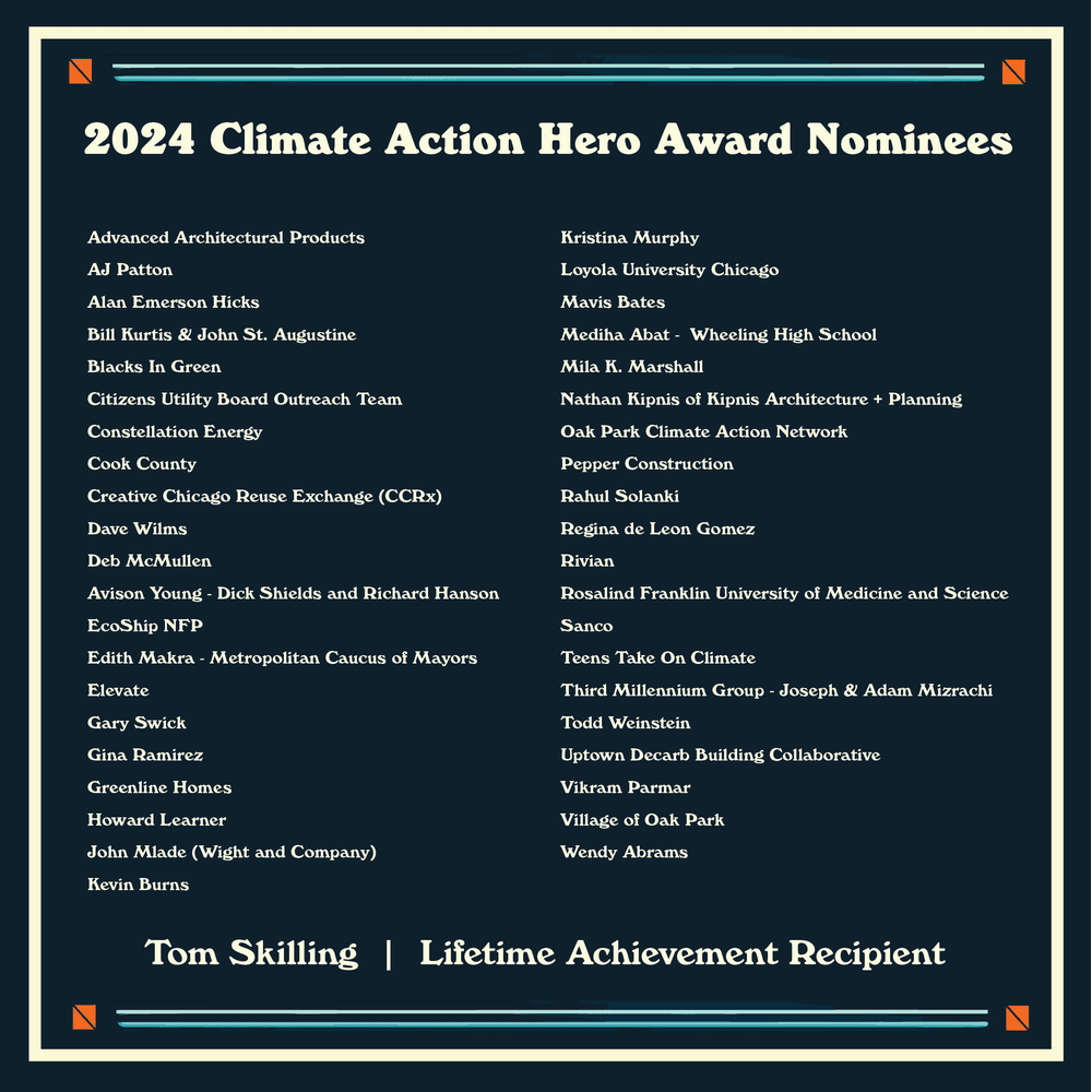 Climate Hero Awards — Climate Action Museum: Free & Open to the Public!