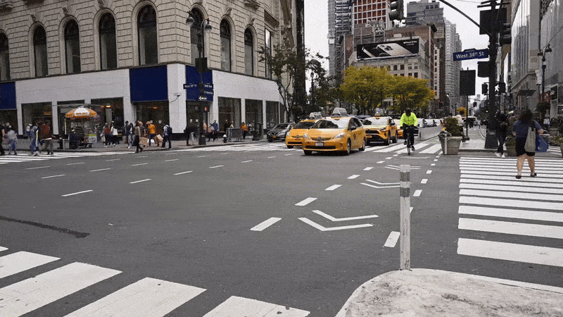 Busy Sidewalk Gif