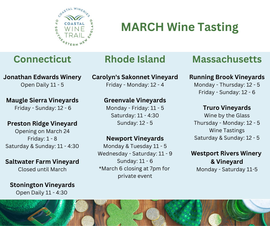 Wineries & Vineyards — Coastal Wine Trail
