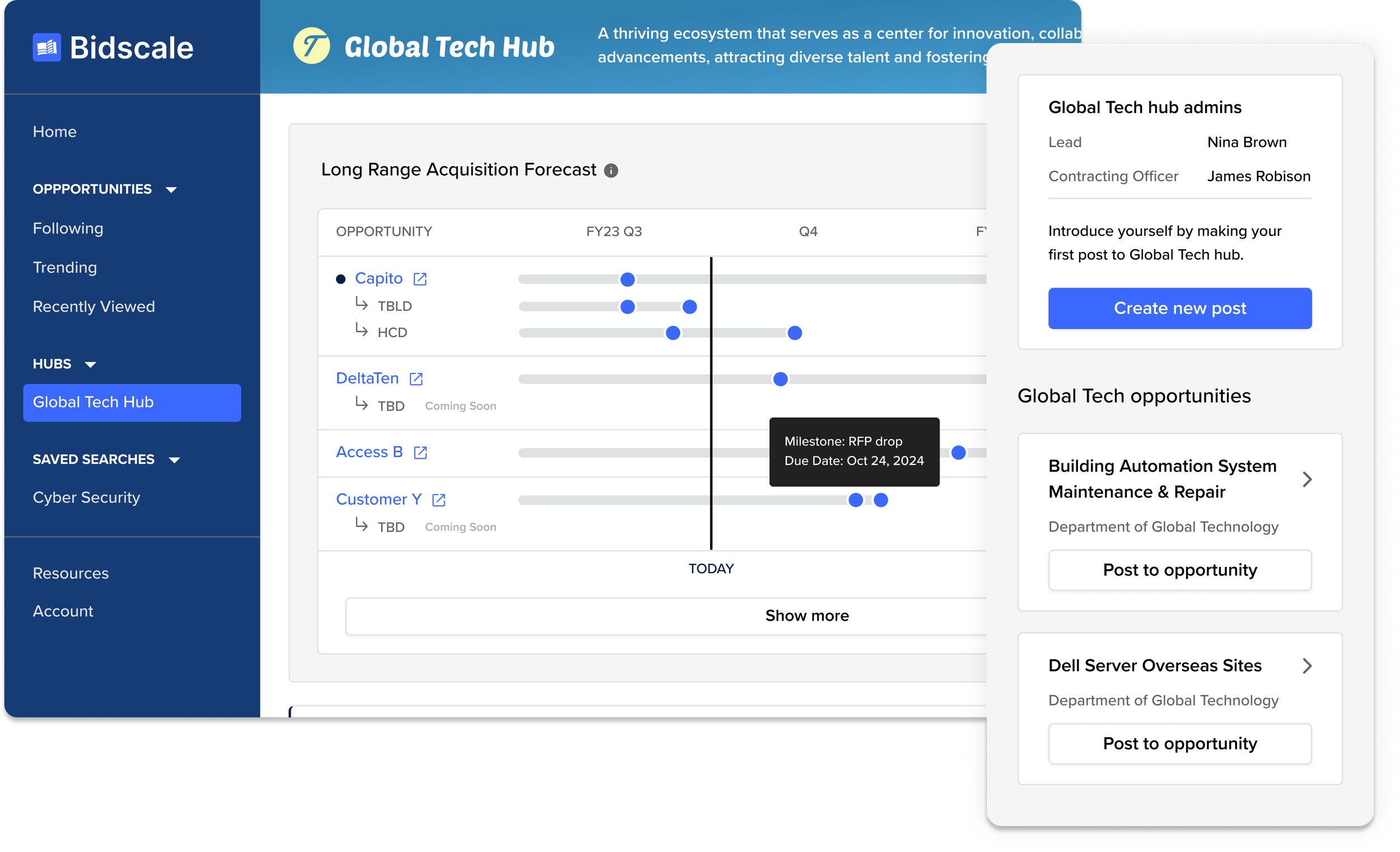 Bidscale - AI built for Government Contracting and Acquisitions