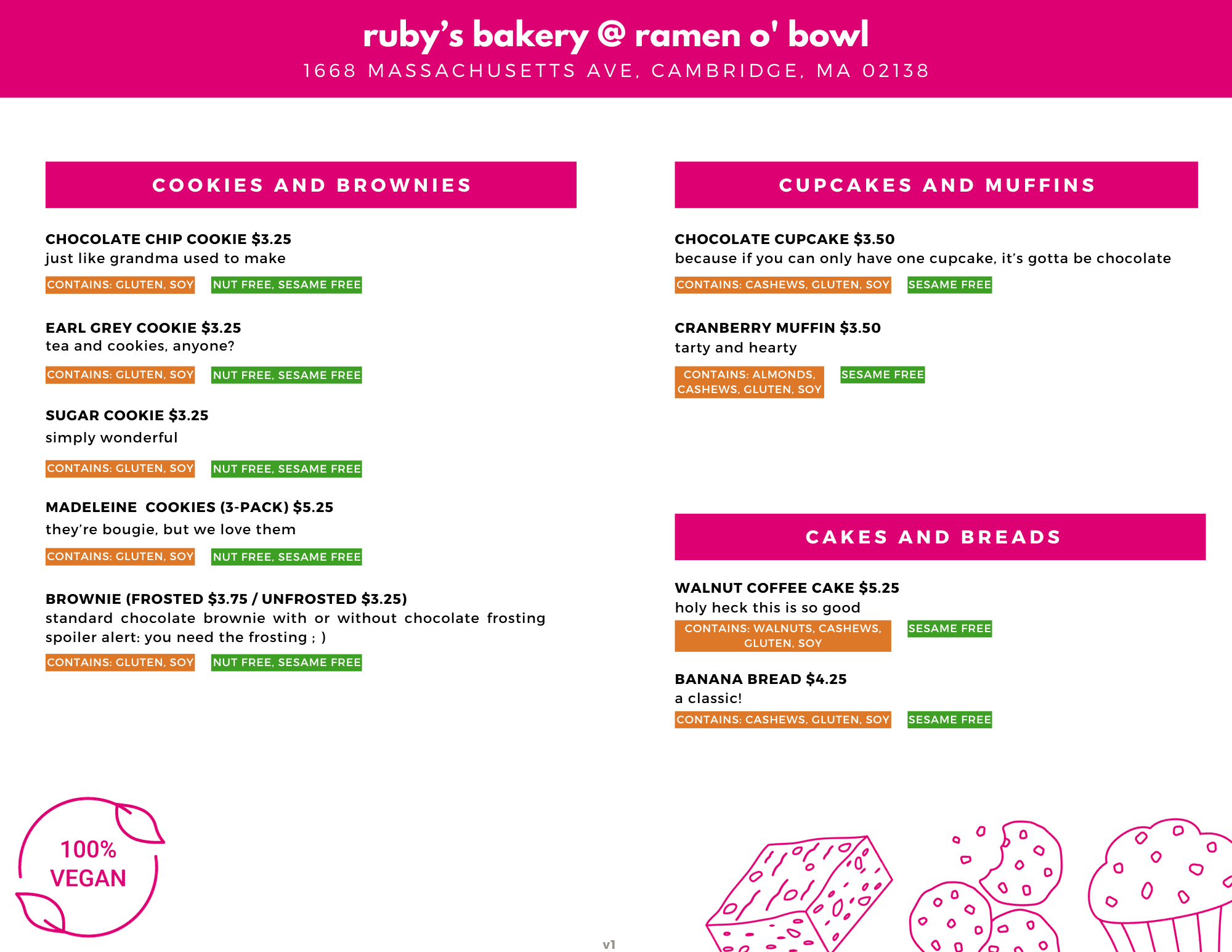 MENU — Ramen O' Bowl