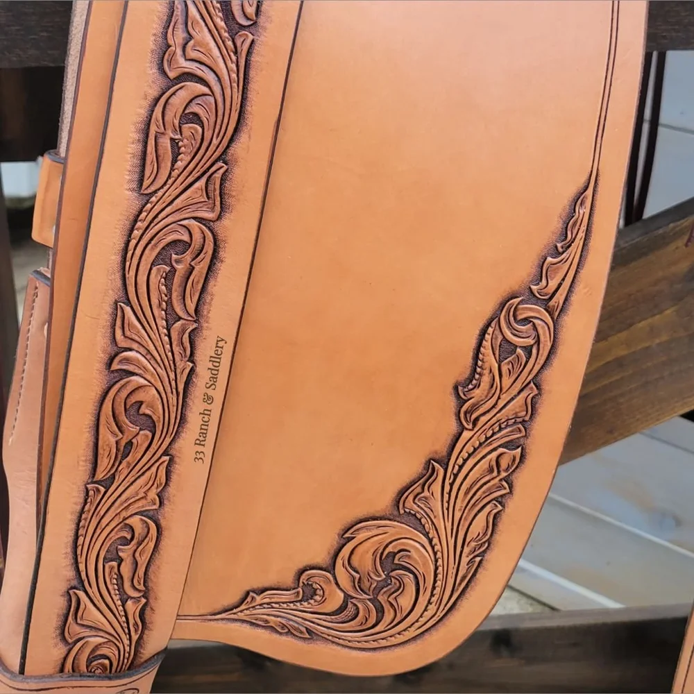 Handmade Barrel Saddle Ranch Racer — 33 Ranch & Saddlery, LLC
