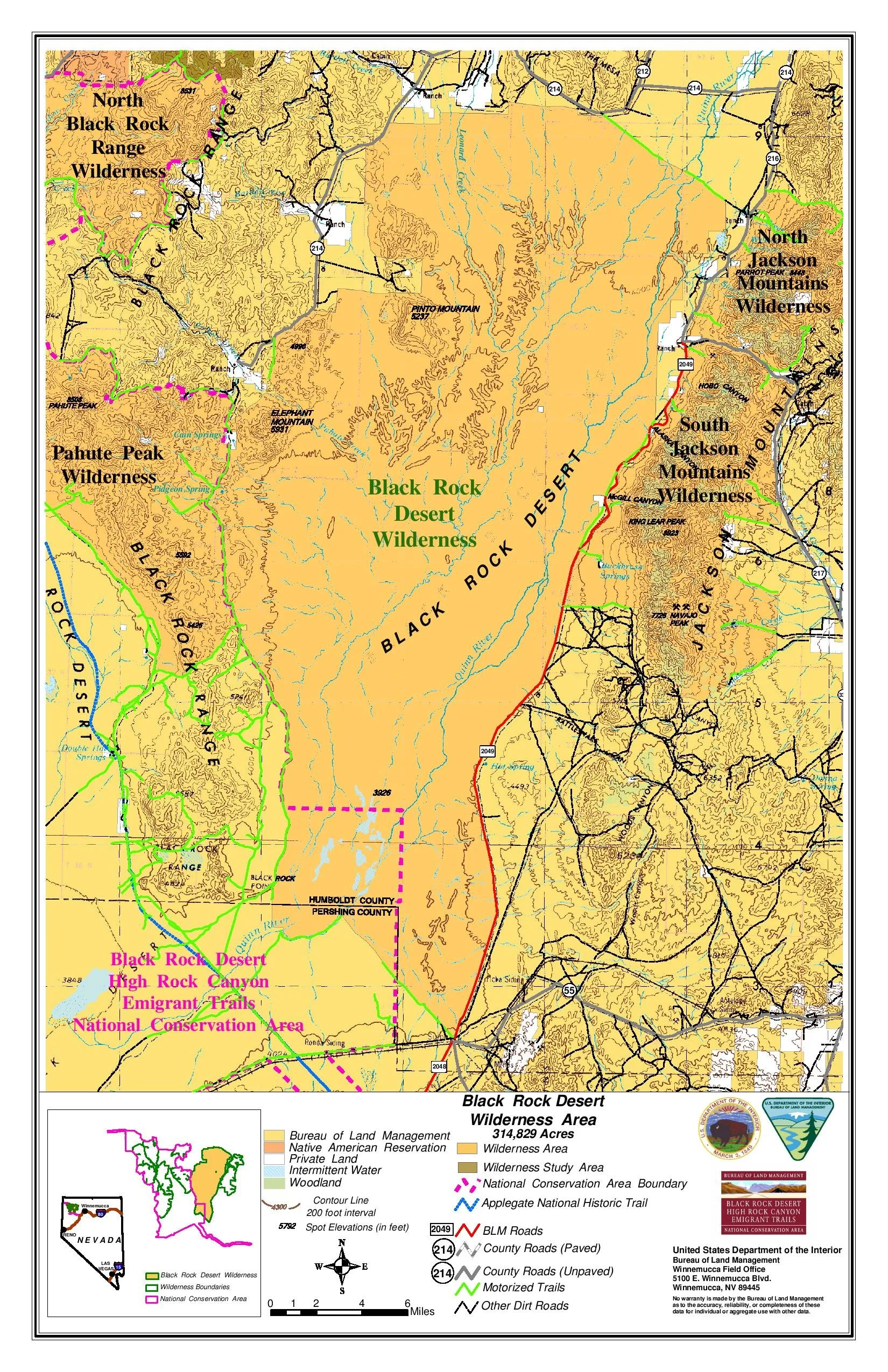 Wilderness Areas — Friends of Black Rock-High Rock