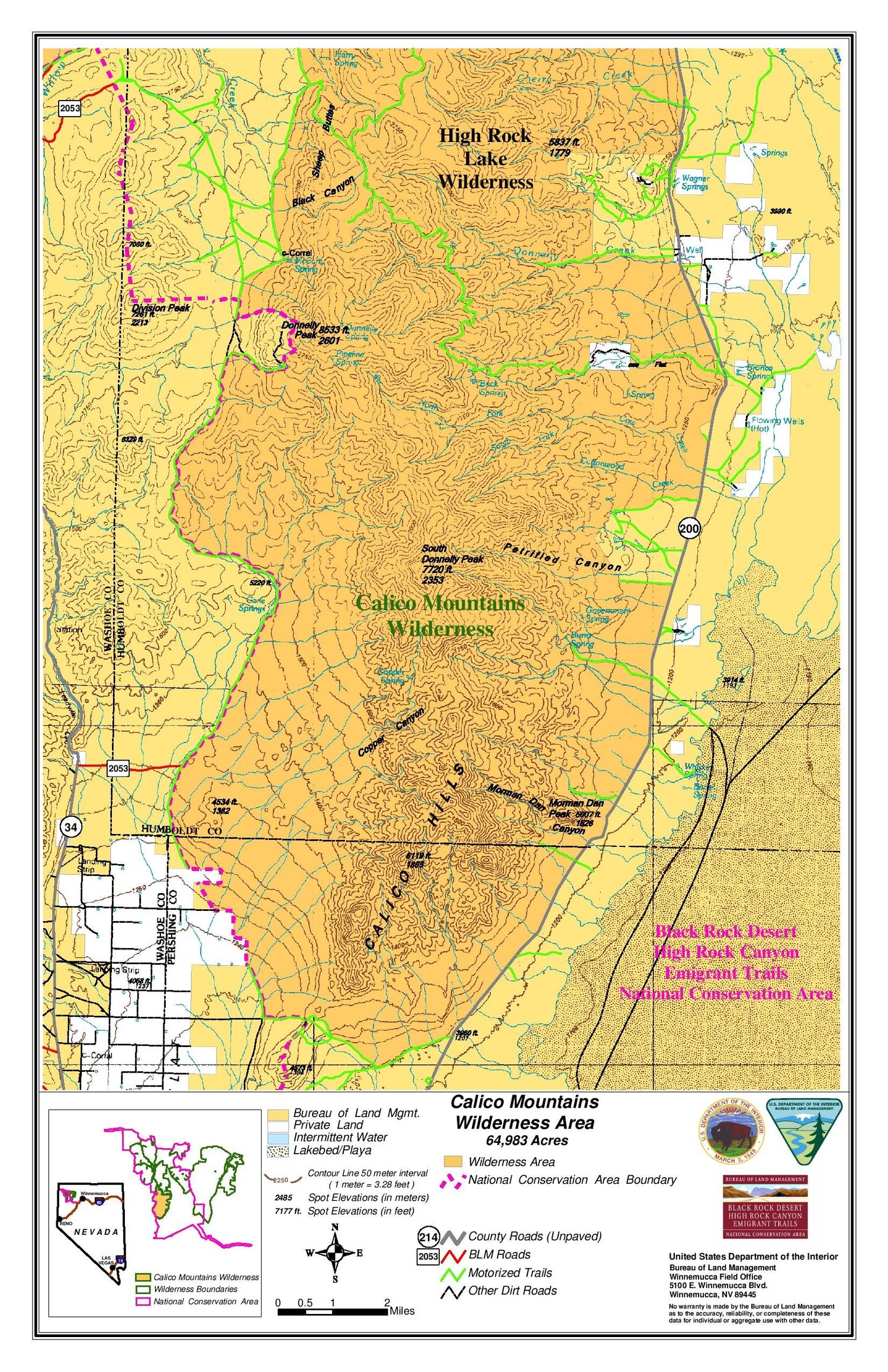 Wilderness Areas — Friends of Black Rock-High Rock