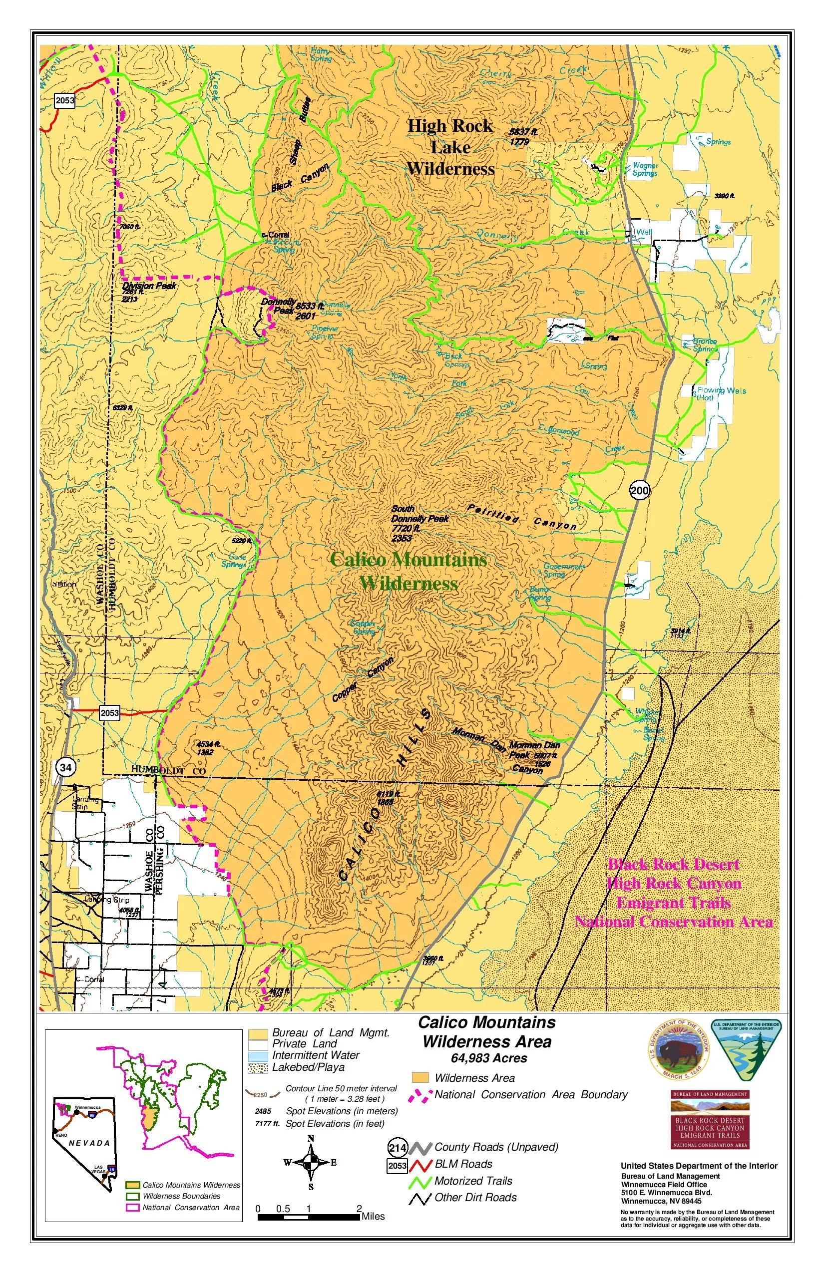 Wilderness Areas — Friends of Black Rock-High Rock
