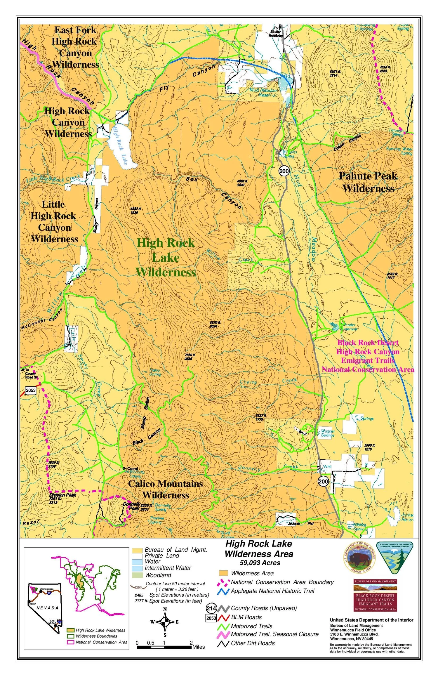 Wilderness Areas — Friends of Black Rock-High Rock
