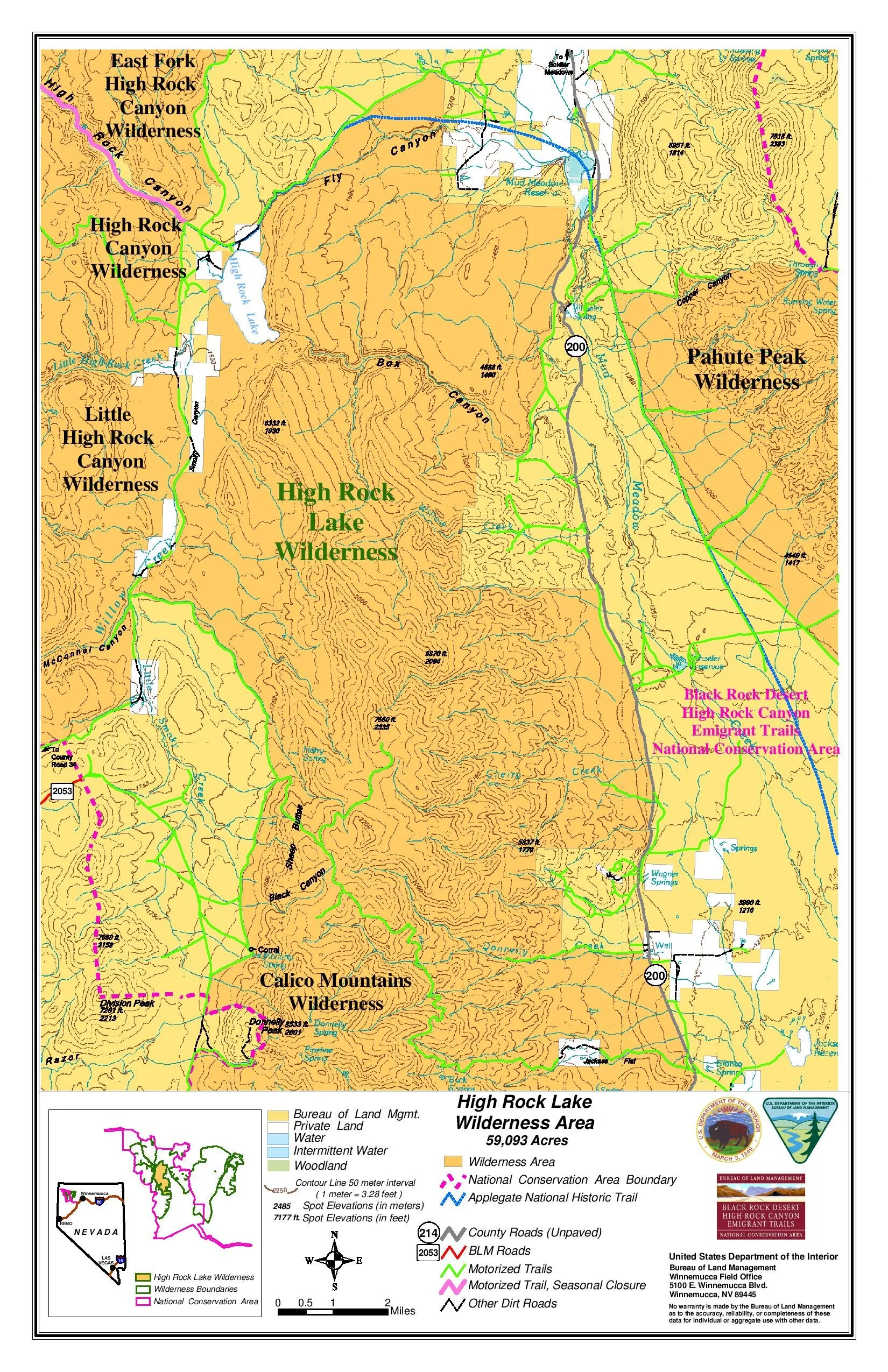 Wilderness Areas — Friends of Black Rock-High Rock