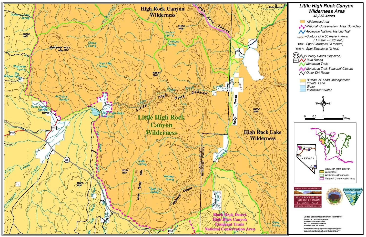 Wilderness Areas — Friends of Black Rock-High Rock