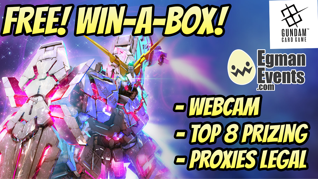 Upcoming TCG Events and Livestreams — Egman Events