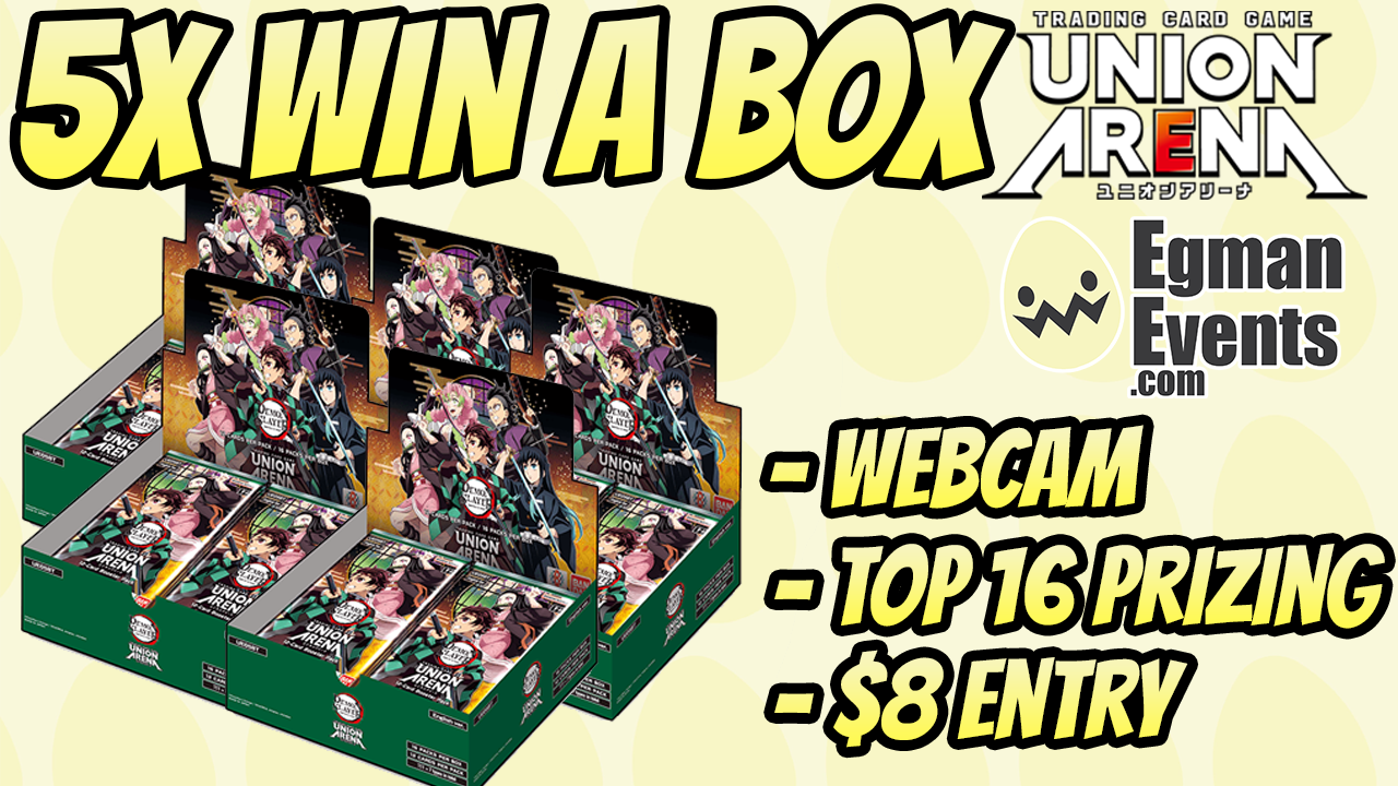 Upcoming TCG Events and Livestreams — Egman Events