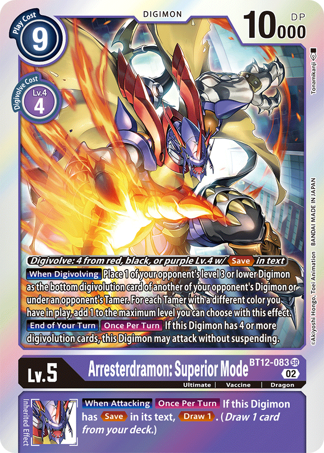 Digimon Dimensional Phase Deck Lists — Egman's TCG Event Archive