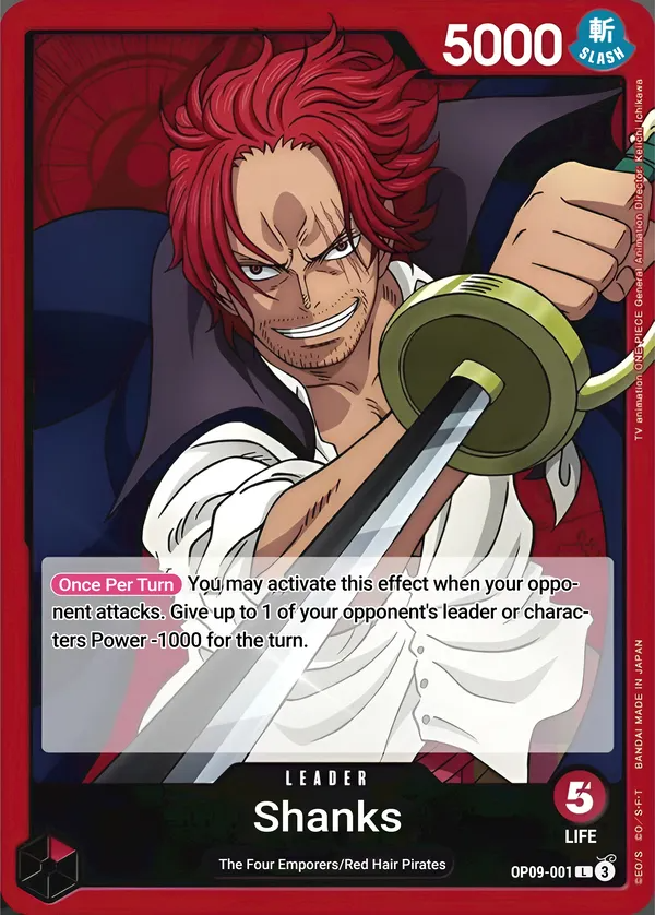 One Piece Card Game OP09 Team & Staff Deck Lists — Egman Events