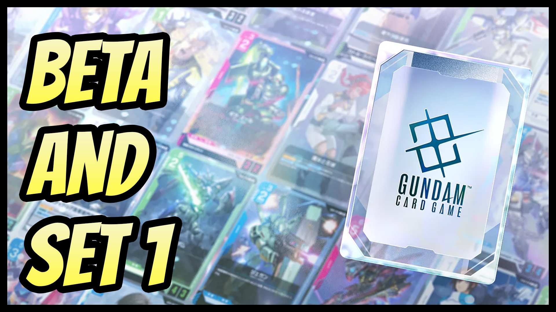 Gundam Card Game Set 1 Decks and Tournaments — Egman Events