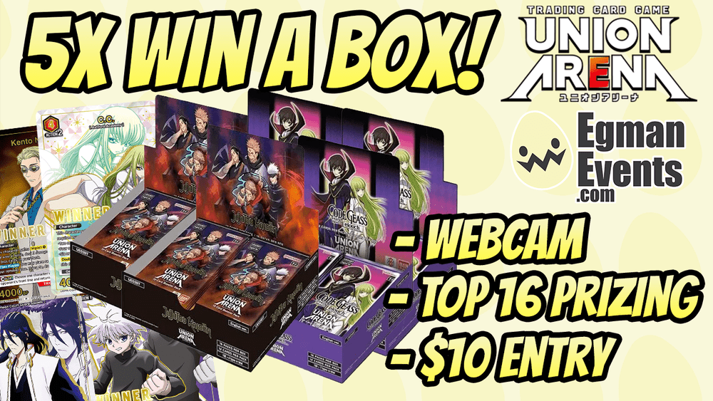 Upcoming TCG Events and Livestreams — Egman Events