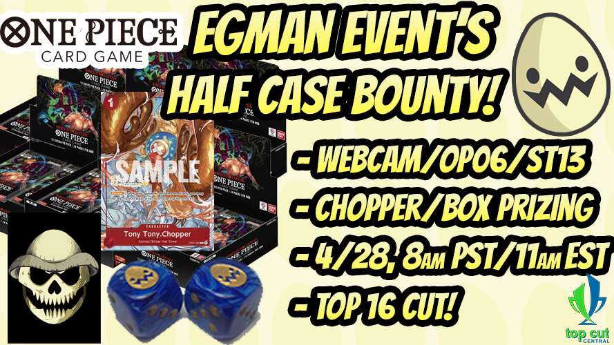 Upcoming TCG Events and Livestreams — Egman Events
