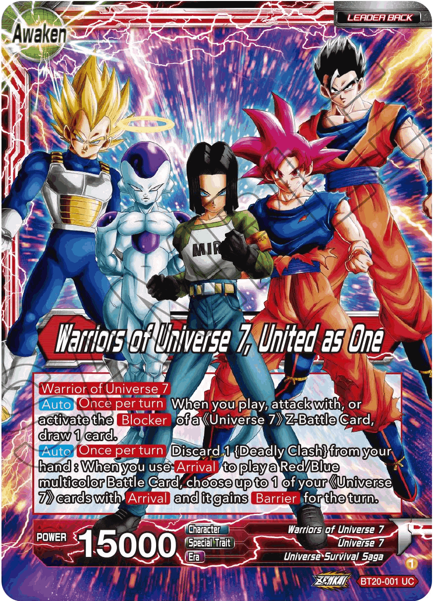 DBS Power Absorbed Leaders — Egman's TCG Event Archive