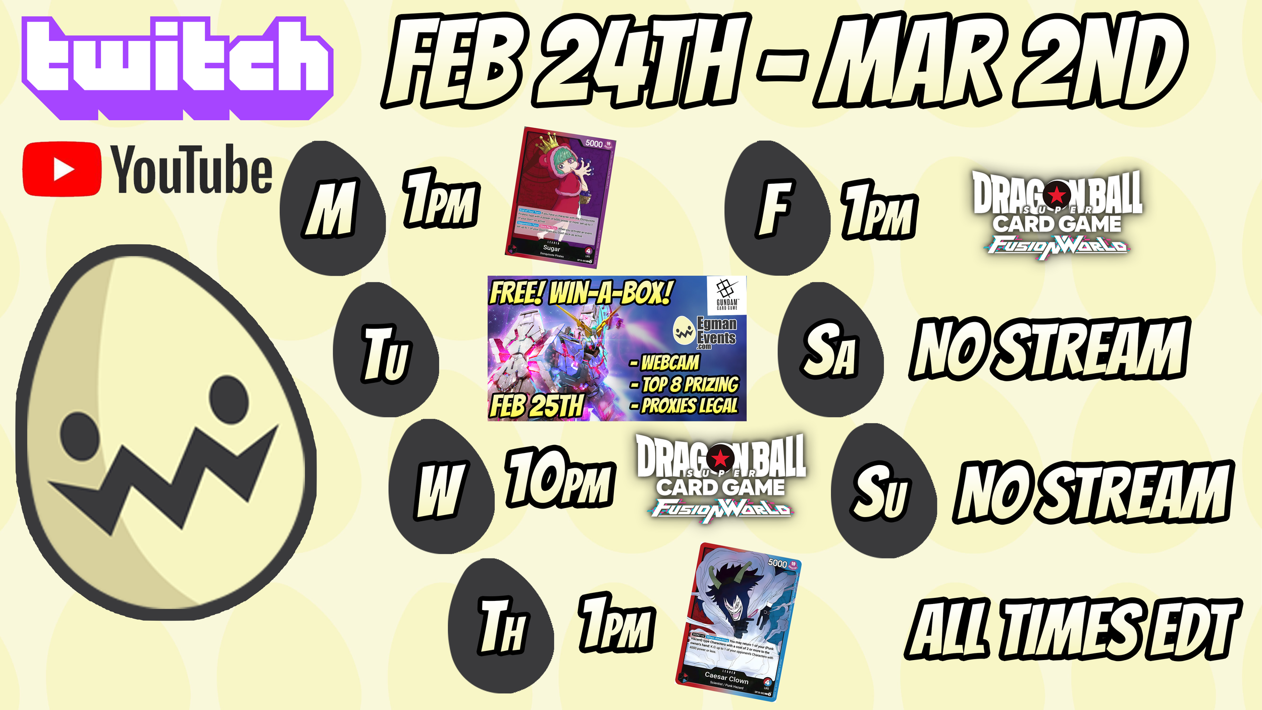 Egman Events | TCG Event Archives & Livestreams