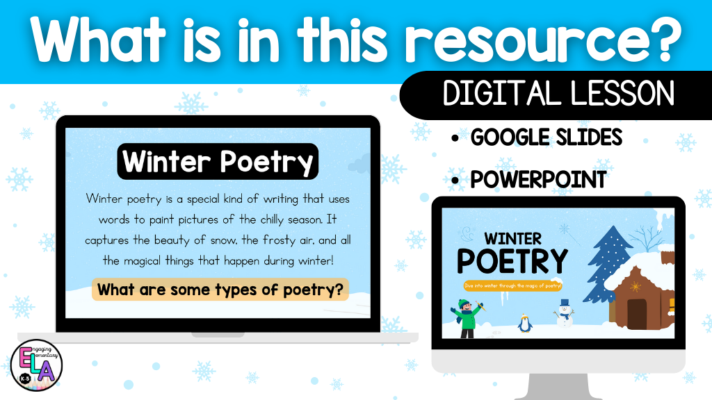 Winter Poetry Activities — The Language Arts Library