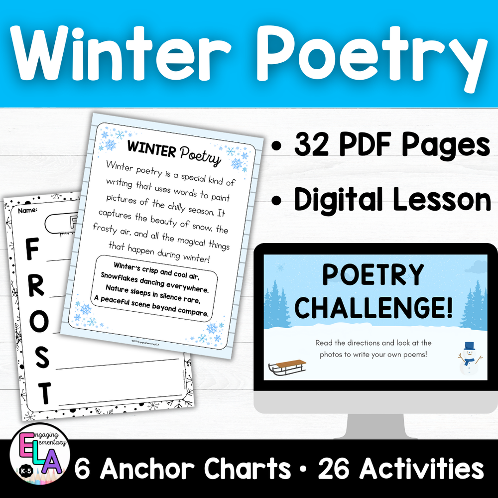 Winter Poetry Activities — The Language Arts Library