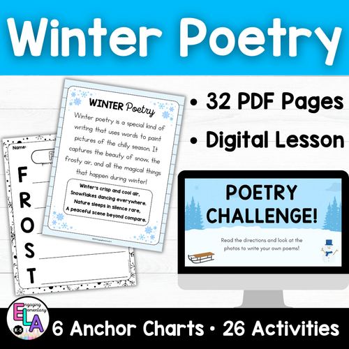 Winter Poetry Activities — The Language Arts Library