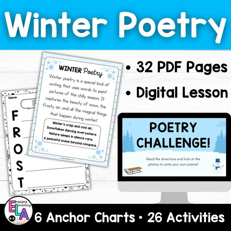 Winter Poetry Activities — The Language Arts Library