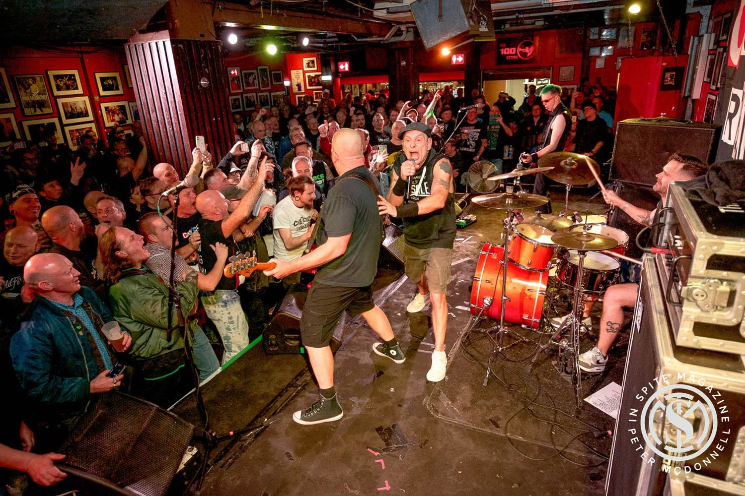 On The Rail for The Cockney Rejects — In Spite Magazine