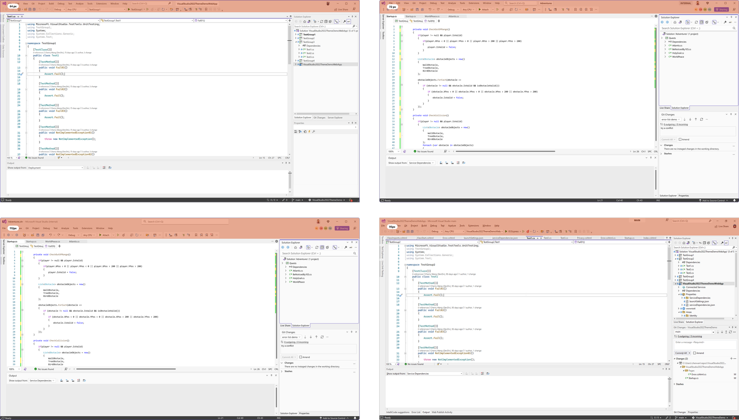 Visual Studio UI Refresh — Kaitlin Creates