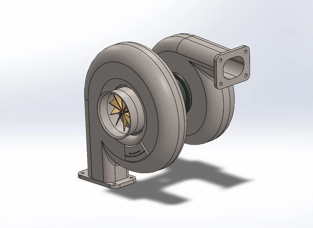 Garrett Turbo Drawing
