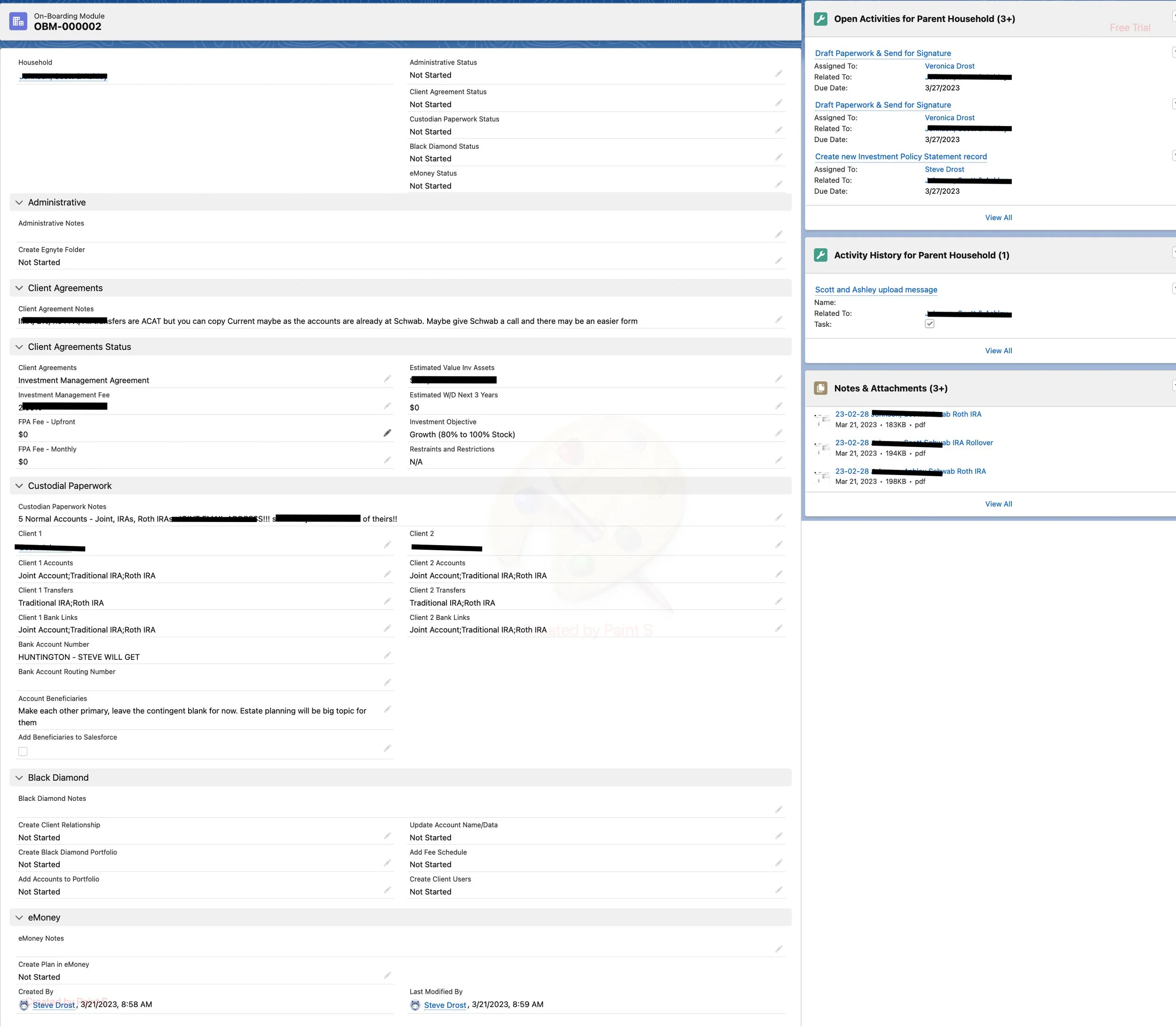 Prospect Process Operations: Part 2- Onboarding Module — Steve Drost