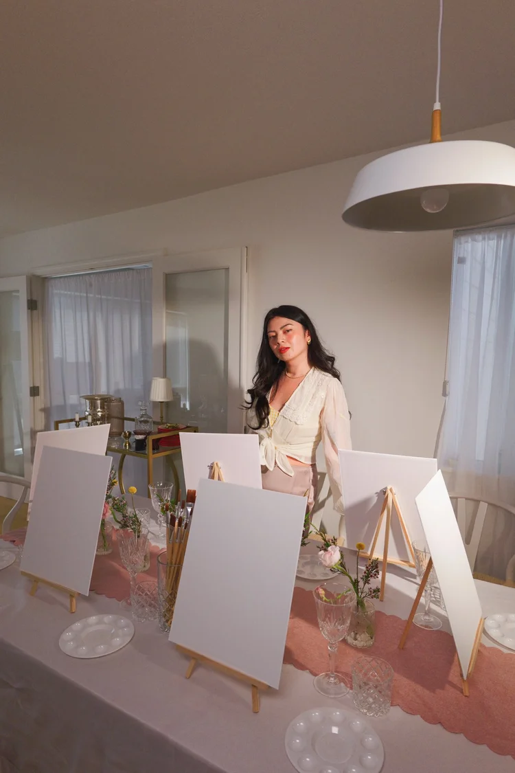 How to Host a Spring Painting Party — Pretty Cozy Days