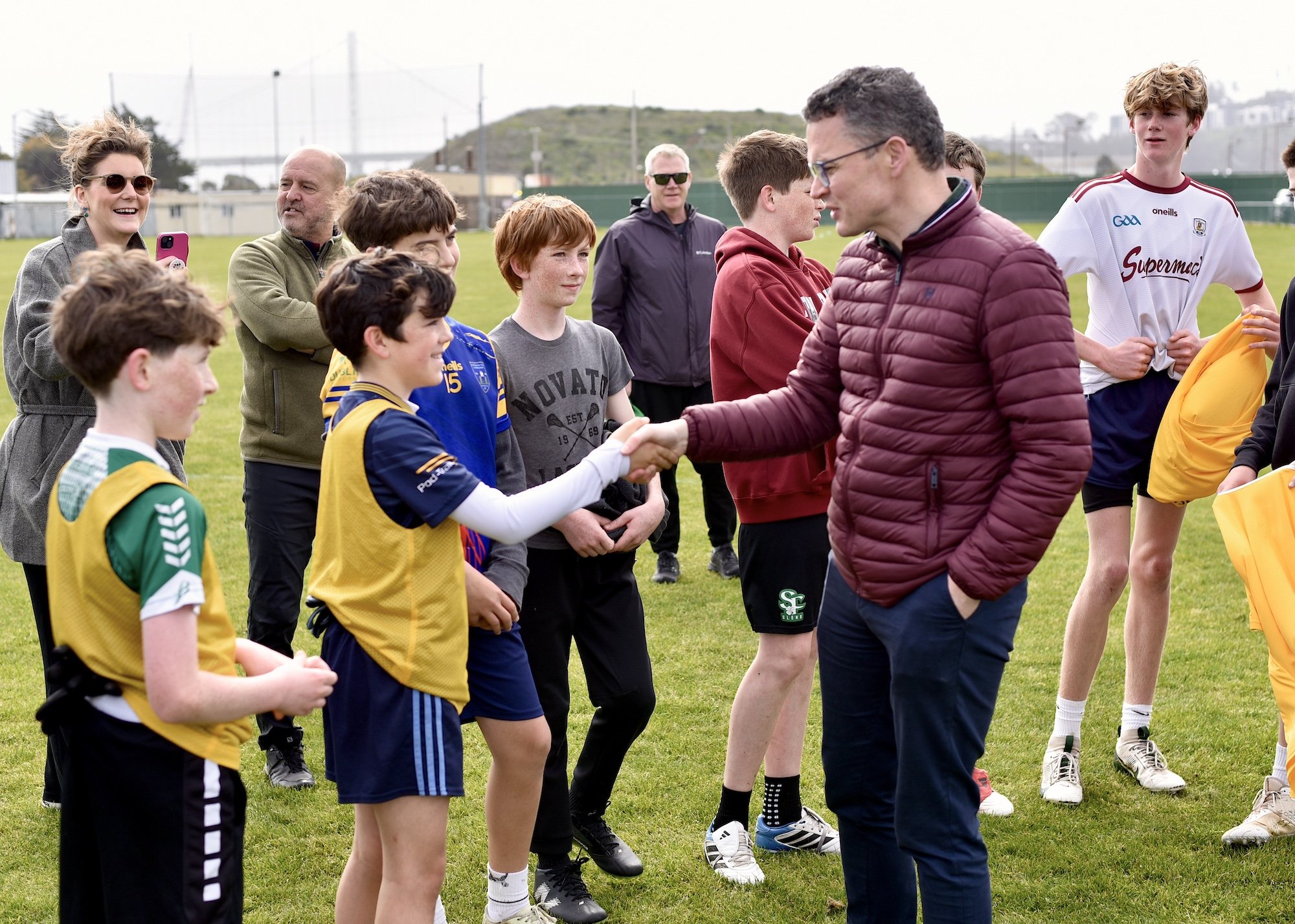 Minister Patrick O’Donovan Visits San Francisco GAA at Páirc na nGael — San Francisco GAA