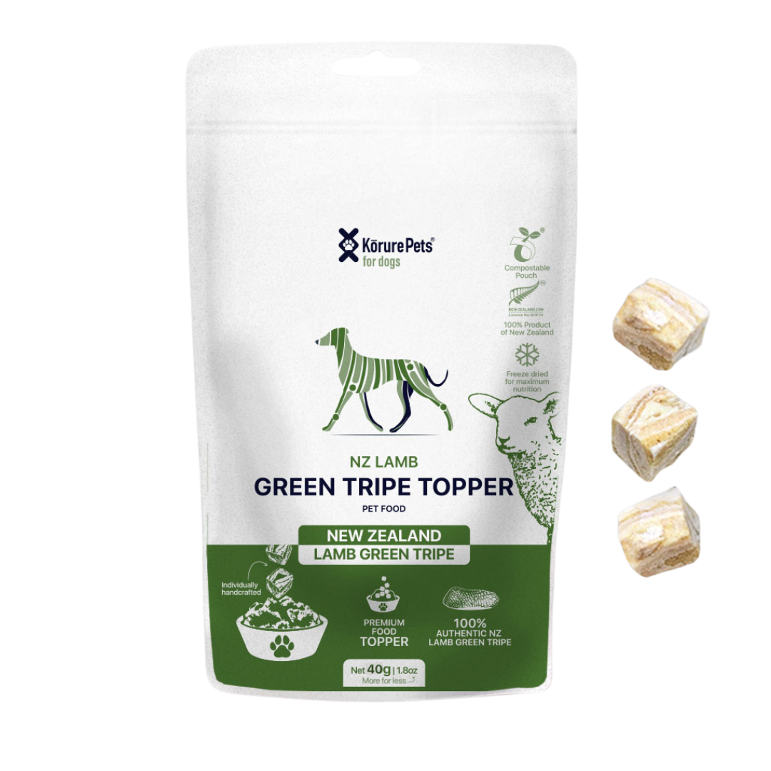 Kōrure Pet Lamb Tripe Topper — PawdyGene