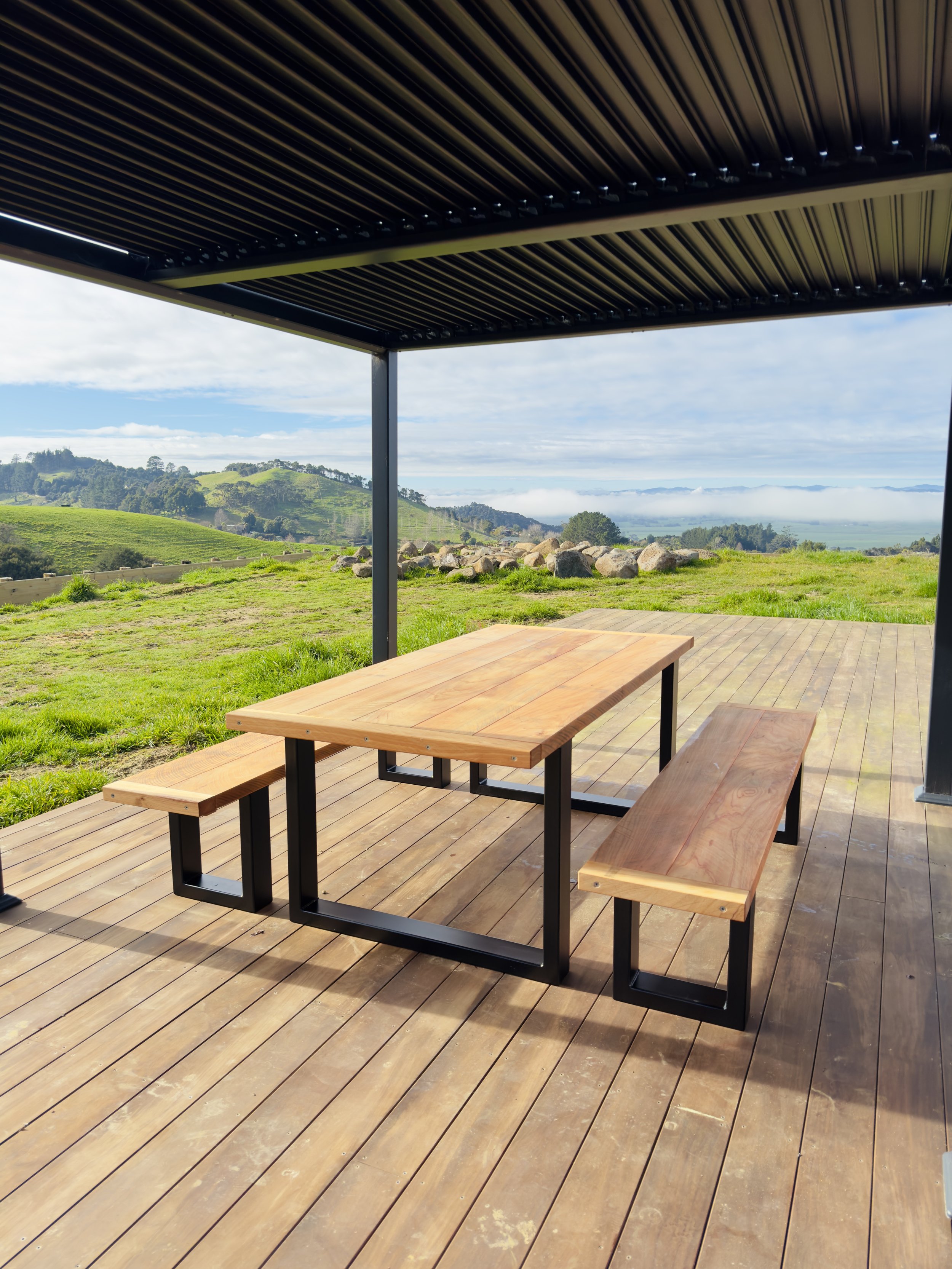 Shop: Handcrafted NZ Macrocarpa Tables — Benchmark Build - Macrocarpa ...