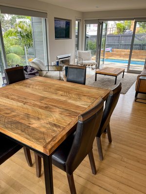Shop: Handcrafted NZ Macrocarpa Tables — Benchmark Build - Macrocarpa ...