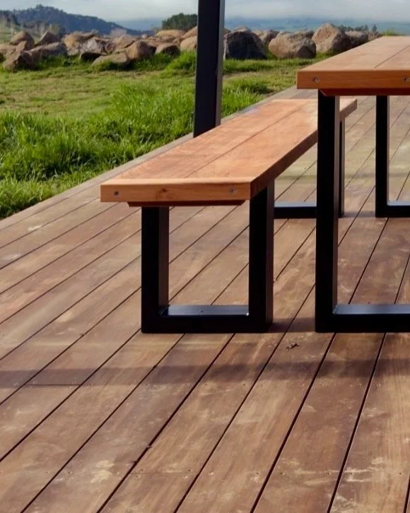 Store — Benchmark Build - Macrocarpa Dining Table & Chairs NZ